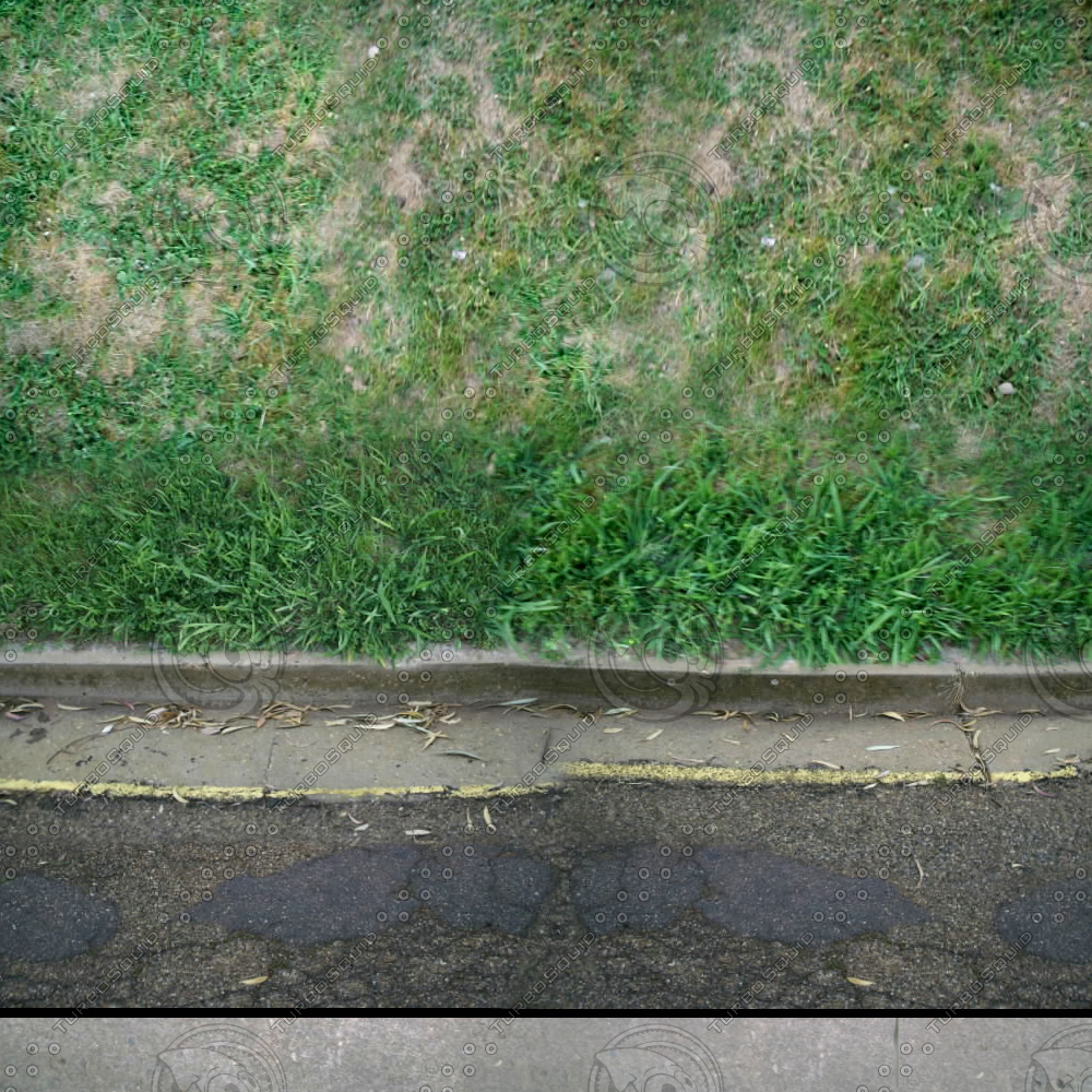 Texture Windows Bitmap sidewalk grass road