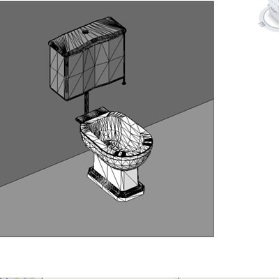 3d revit plumbing fixtures closet