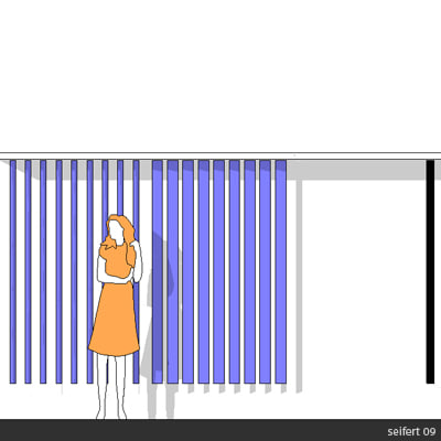 Building Revit Family blind vertical sunblind