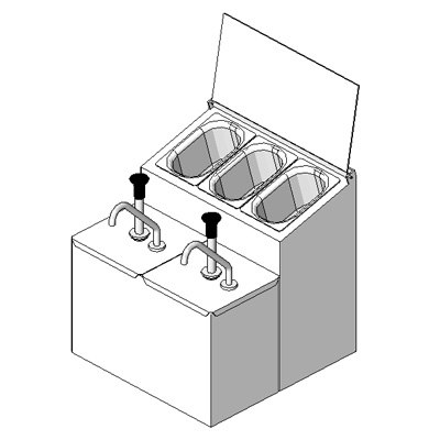 Building Revit Family condiment dispenser