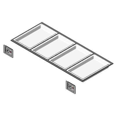 Building Revit Family hot food well