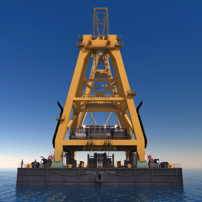 asian hercules ii biggest 3d model