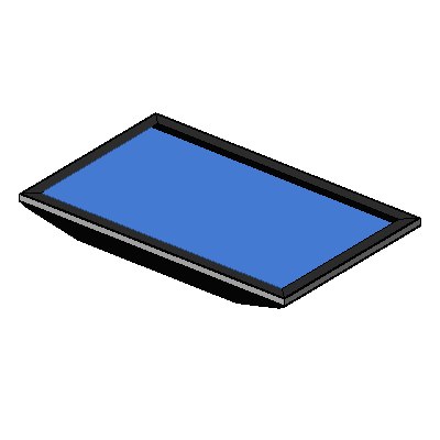 Building Revit Family flat Equipment TV