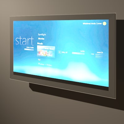 Building Revit Family flat Equipment TV