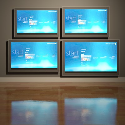 Building Revit Family flat Equipment TV