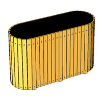 Building Revit Family recycling station trash