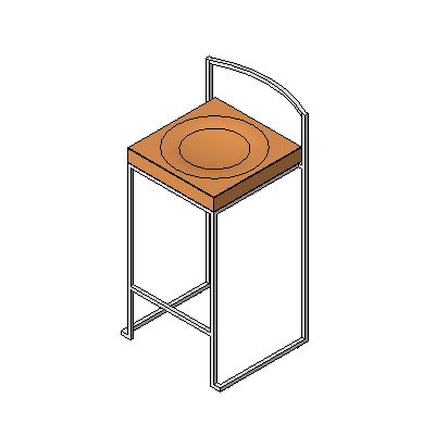 Building Revit Family bar stool Furniture