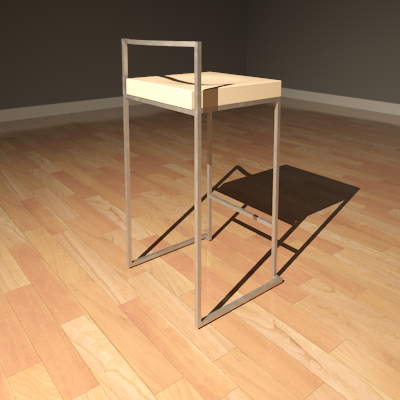 Building Revit Family bar stool Furniture