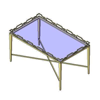 Building Revit Family Gallery tea table