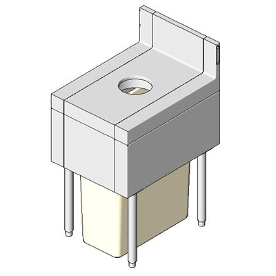 Building Revit Family dry waste chute