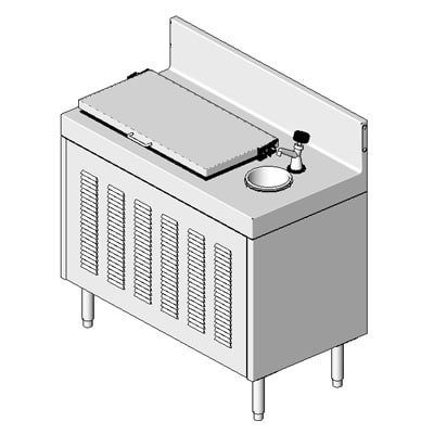 Building Revit Family ice cream cabinet