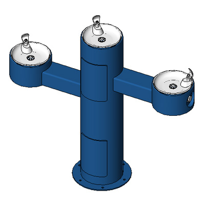 Building Revit Family drinking fountain