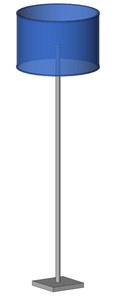 Building Revit Family mecho shade