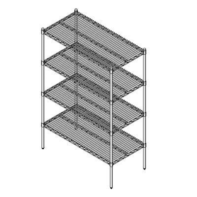 Building Revit Family wire rack food