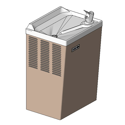 Building Revit Family drinking fountain