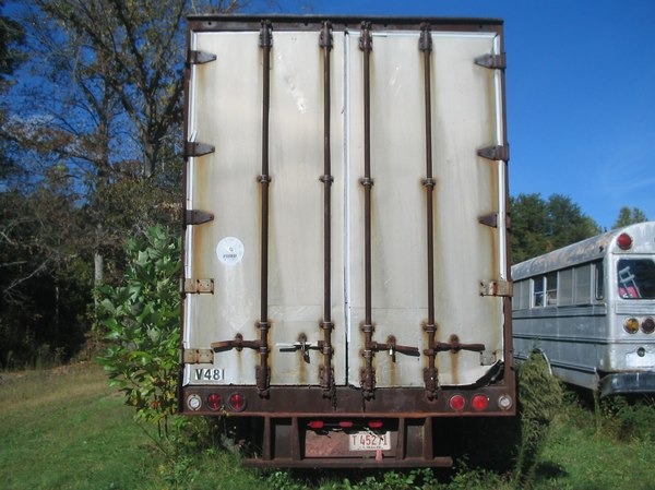 Stock JPEG old transfer truck