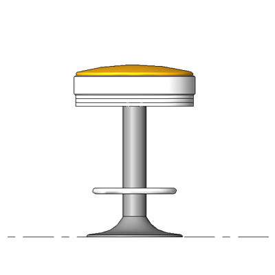 Building Revit Family bar stool dining