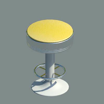 Building Revit Family bar stool dining