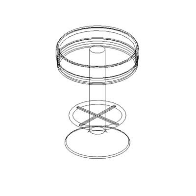 Building Revit Family bar stool dining