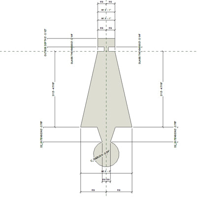 Building Revit Family mullion tapered taper