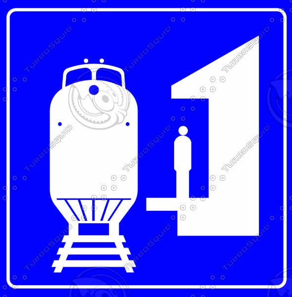 Texture JPEG Train Symbol Sign