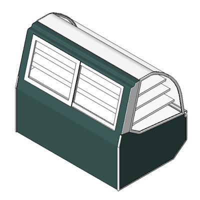 Building Revit Family bakery case