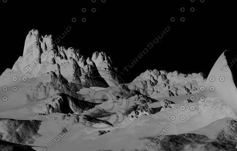 Stock JPEG Muddy Alien Mountain