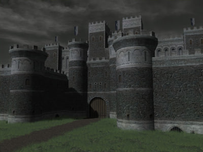 Texture Windows Bitmap Medieval Castle Texture