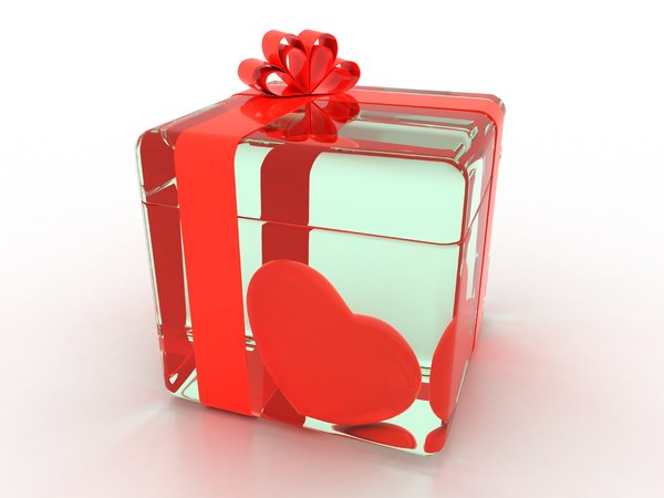 Stock JPEG box Gift glass