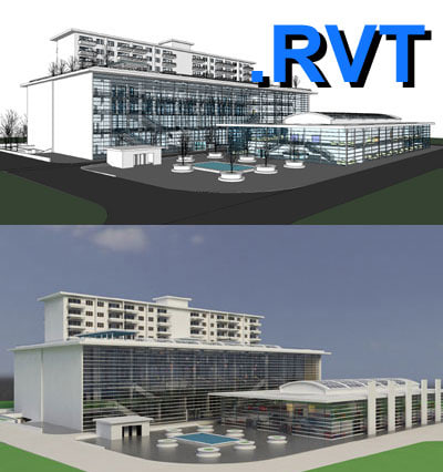 3d model revit house