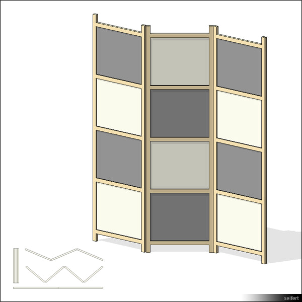 Building Revit Family room divider partition