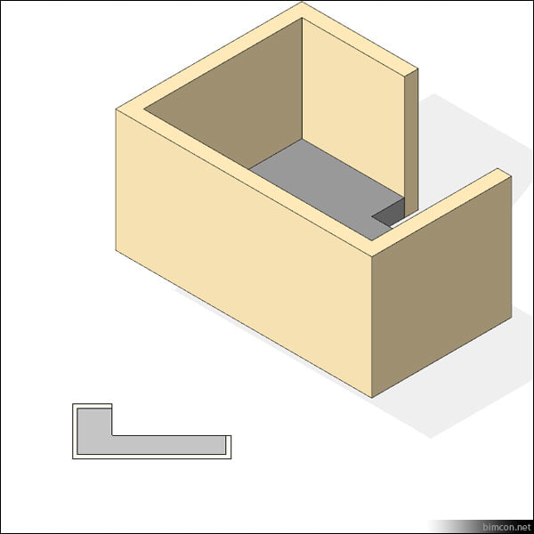 Building Revit Family balcony patio terrace
