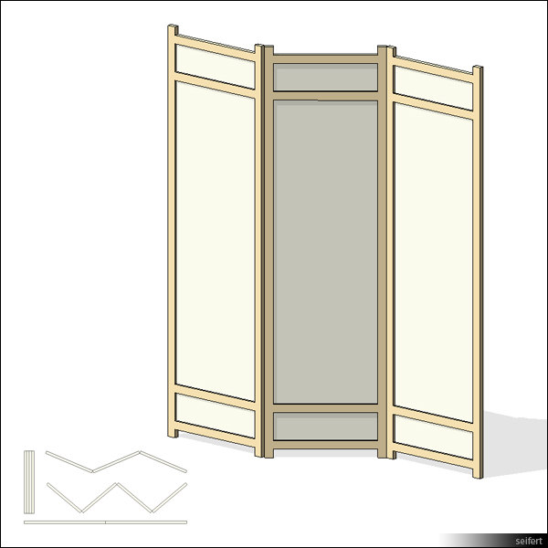 Building Revit Family room divider partition