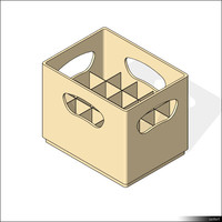 Building Revit Family Crate Box Container