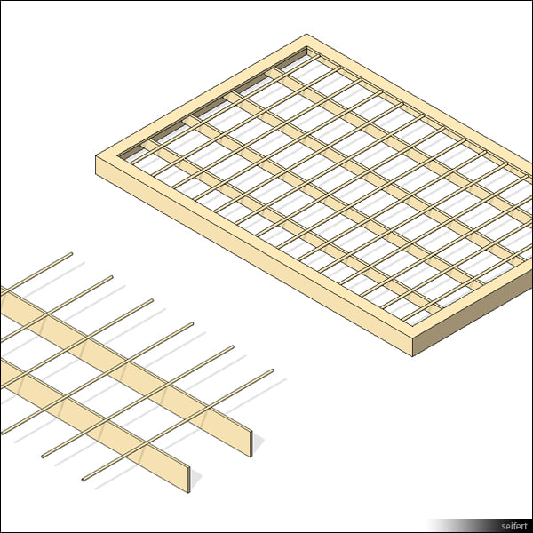 Building Revit Family grille mesh wire