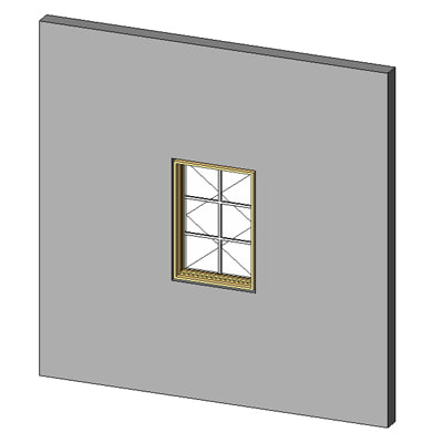 Building Revit Family window