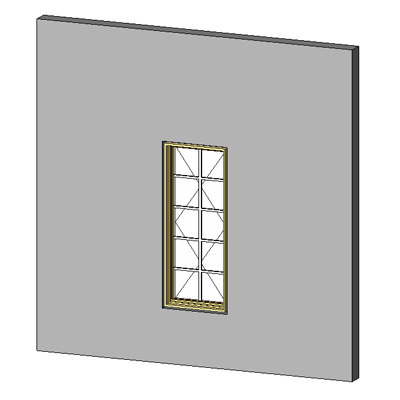 Building Revit Family window