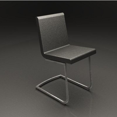 Building Revit Family leather chair seat