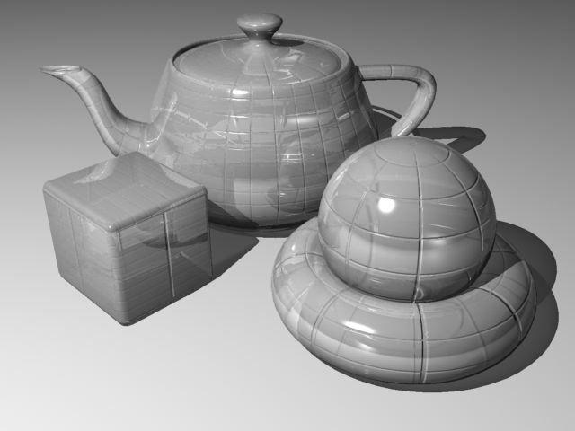 Materials 3ds Max Texture glass transparent shiny