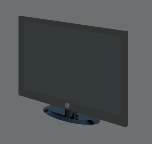 Building Revit Family LCD TV Samsung