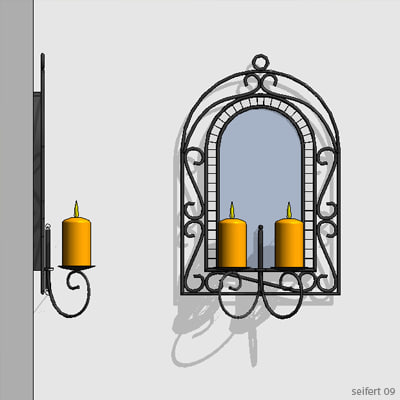 Building Revit Family Candle Holder Candlestick