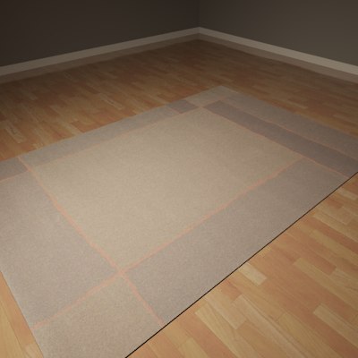 Building Revit Family Rug Furniture Accessories