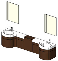 Building Revit Family Vanity Casework