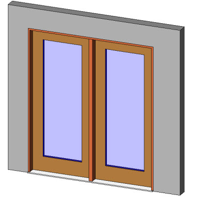 Building Revit Family 3d Door