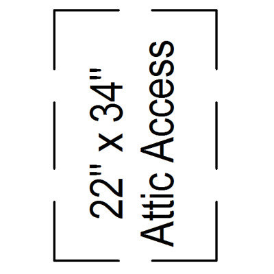 Building Revit Family Attic Opening