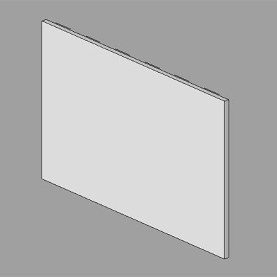 Building Revit Family baby changing station