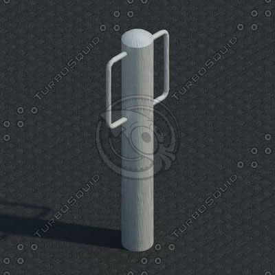 Building Revit Family bollard bike rack