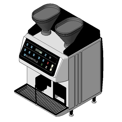 Building Revit Family espresso machine
