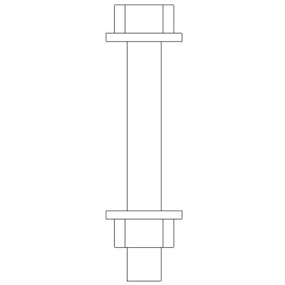 Building Revit Family bolts Detail Component