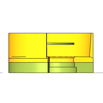 Building Revit Family booth dining banquette